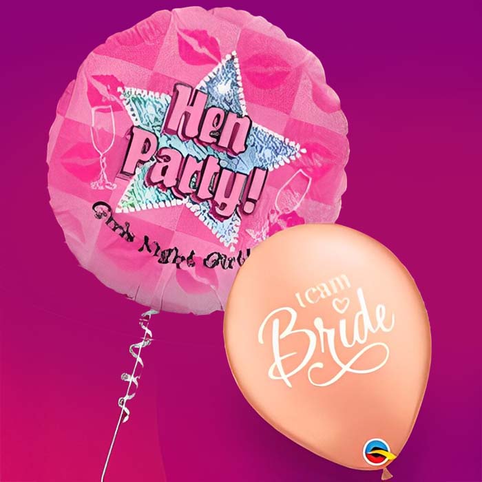 Hen Party Balloons: Stunning Hen Do Balloons - Shop Now – Party Save Smile