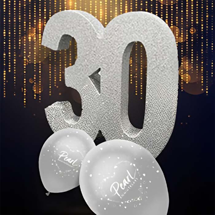 30th Wedding Anniversary Party Supplies - Shop Now – Party Save Smile