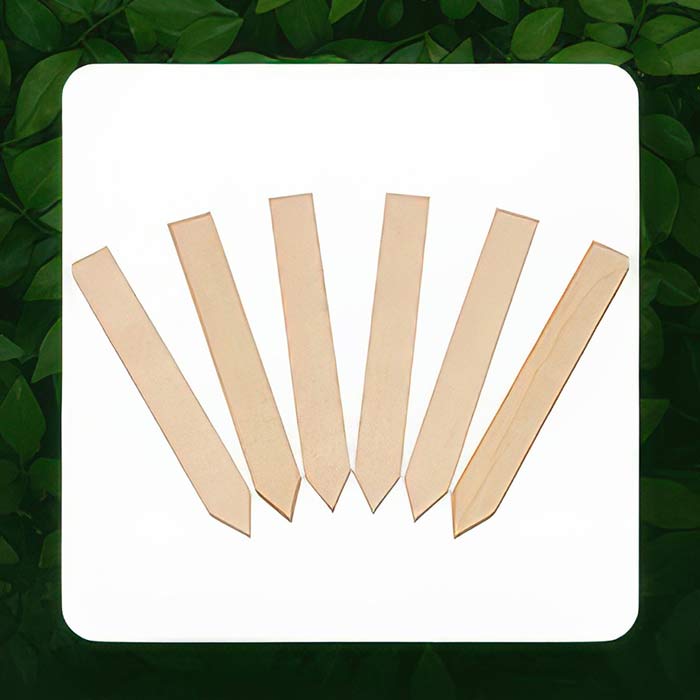 Wood Plant Labels - Buy Online | Party Save Smile