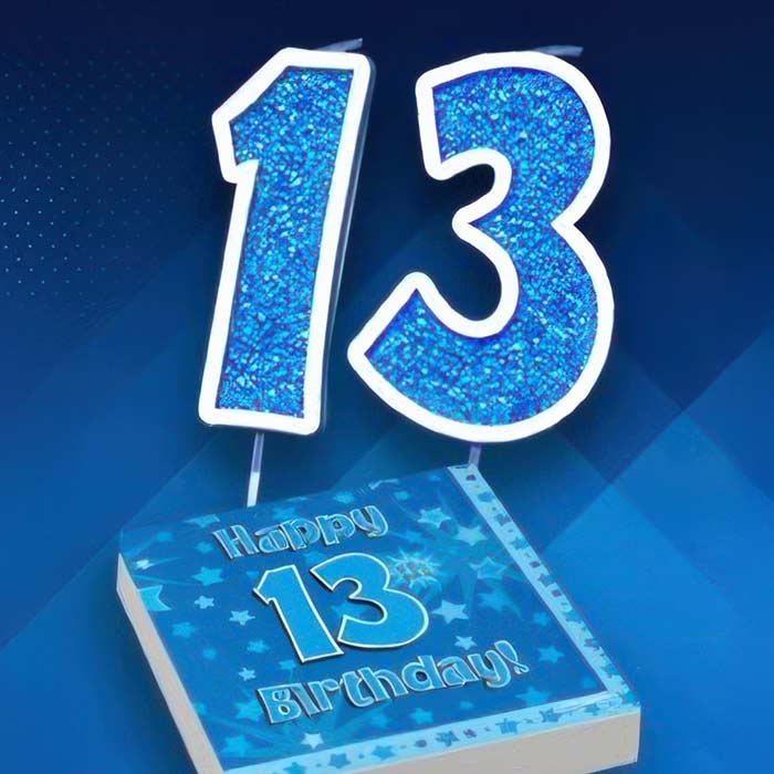 Blue 13th Birthday Party Supplies and Ideas - Shop Now – Party Save Smile