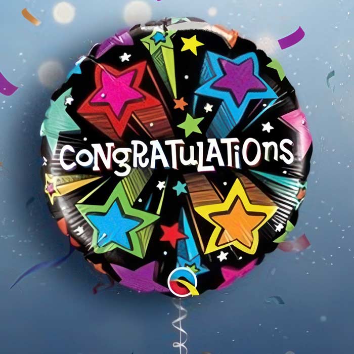 Congratulations Balloons: Balloons for Congratulations – Party Save Smile