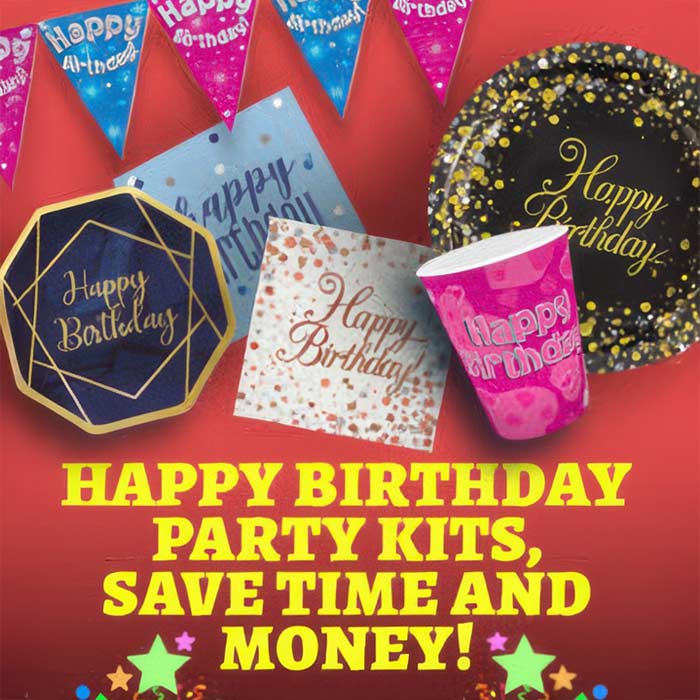 Party Packs | Party Kits UK - Buy Online – Party Save Smile