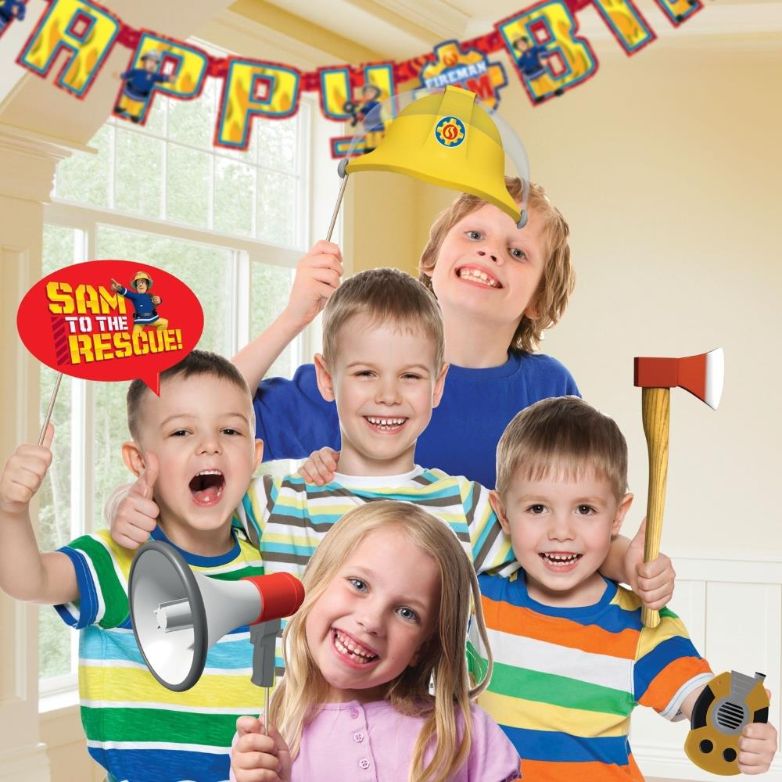 Fireman Sam Props for Photo Booth | Party Save Smile