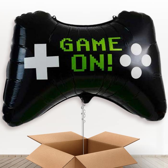 Game Controller Game on Helium Balloon in a Box – Party Save Smile