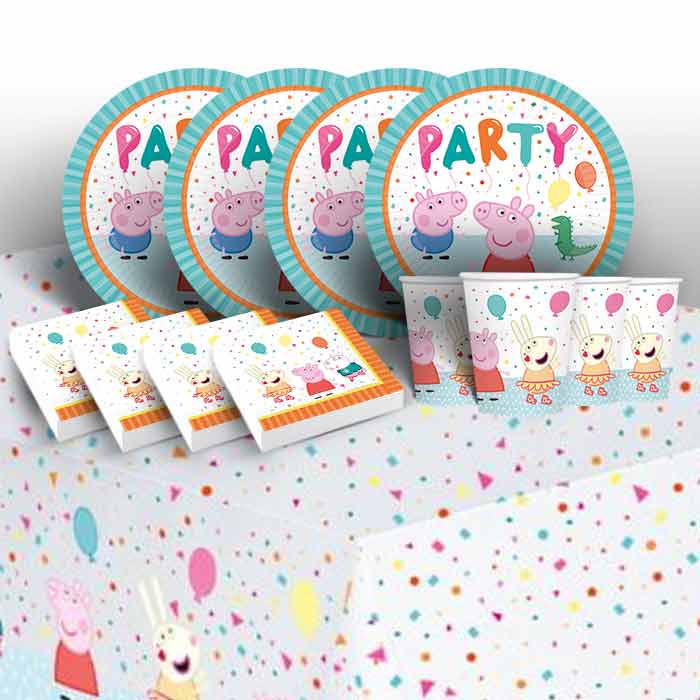 Peppa Pig Party Plates and Cups Pack – Party Save Smile